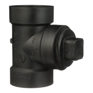 Pacific Plumbing Supply Company | 2" ABS DWV Test or Cleanout Tee with ...