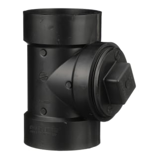 Pacific Plumbing Supply Company | 4" ABS DWV Test or Cleanout Tee with ...