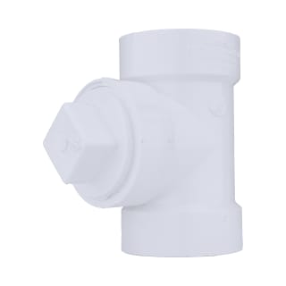 Pacific Plumbing Supply Company | 2" PVC DWV Test or Cleanout Tee with ...
