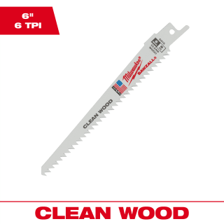 Pacific Plumbing Supply Company | 6" 6 TPI Fleam Ground SAWZALL® Blade ...