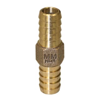 Pacific Plumbing Supply Company | 1-1/4" Brass Insert Coupling (Lead Free)