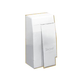 Pacific Plumbing Supply Company | 4" Baseboard Hinged End Cap Left Side ...