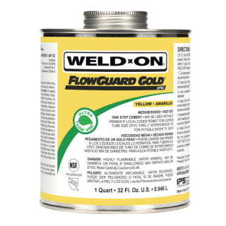 Pacific Plumbing Supply Company | 1 Pint FlowGuard Gold® CPVC Yellow ...