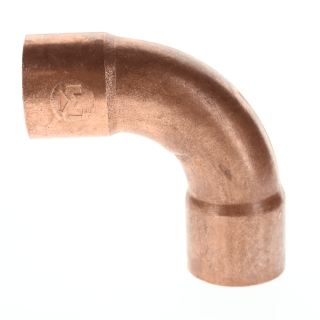 Pacific Plumbing Supply Company | 1" Copper Sweat Fittings - 90 Degree Long Turn Elbow C x C