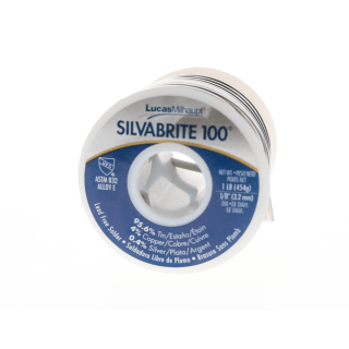 Pacific Plumbing Supply Company | 1# Spool Silvabrite-100 Solder Silver/Ti