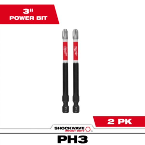 Pacific Plumbing Supply Company | SHOCKWAVE™ Impact Duty 3-1/2" PH3 Bit ...
