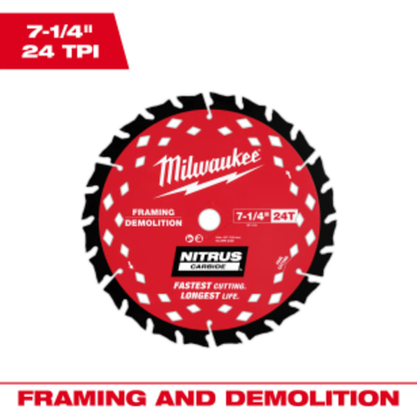 Pacific Plumbing Supply Company | 7-1/4" 24T NITRUS™ Carbide Framing ...