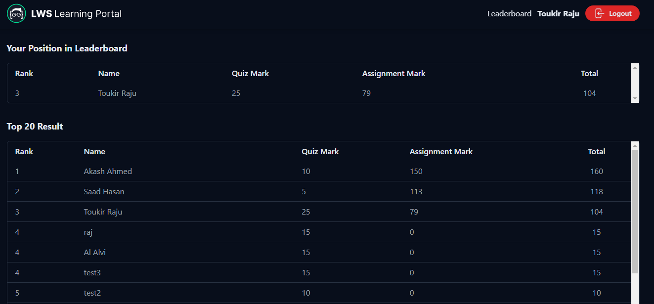 GitHub - toukirraju/Learning-portal