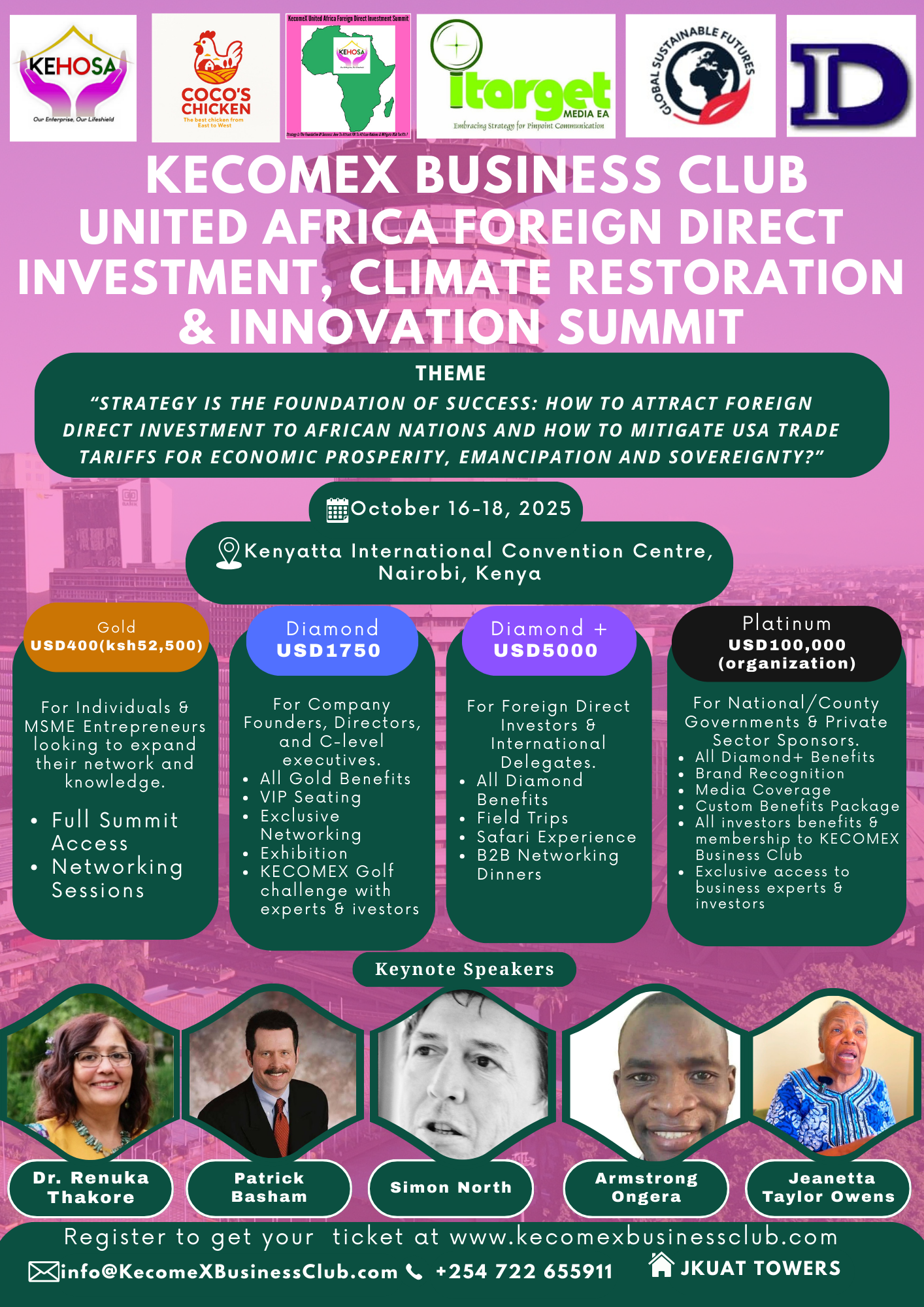 KECOMEX United Africa FDI, Climate & Innovation Summit 2025