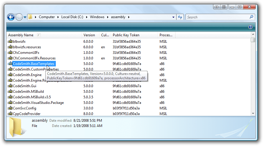How-to: Manual uninstall CodeSmith Generator