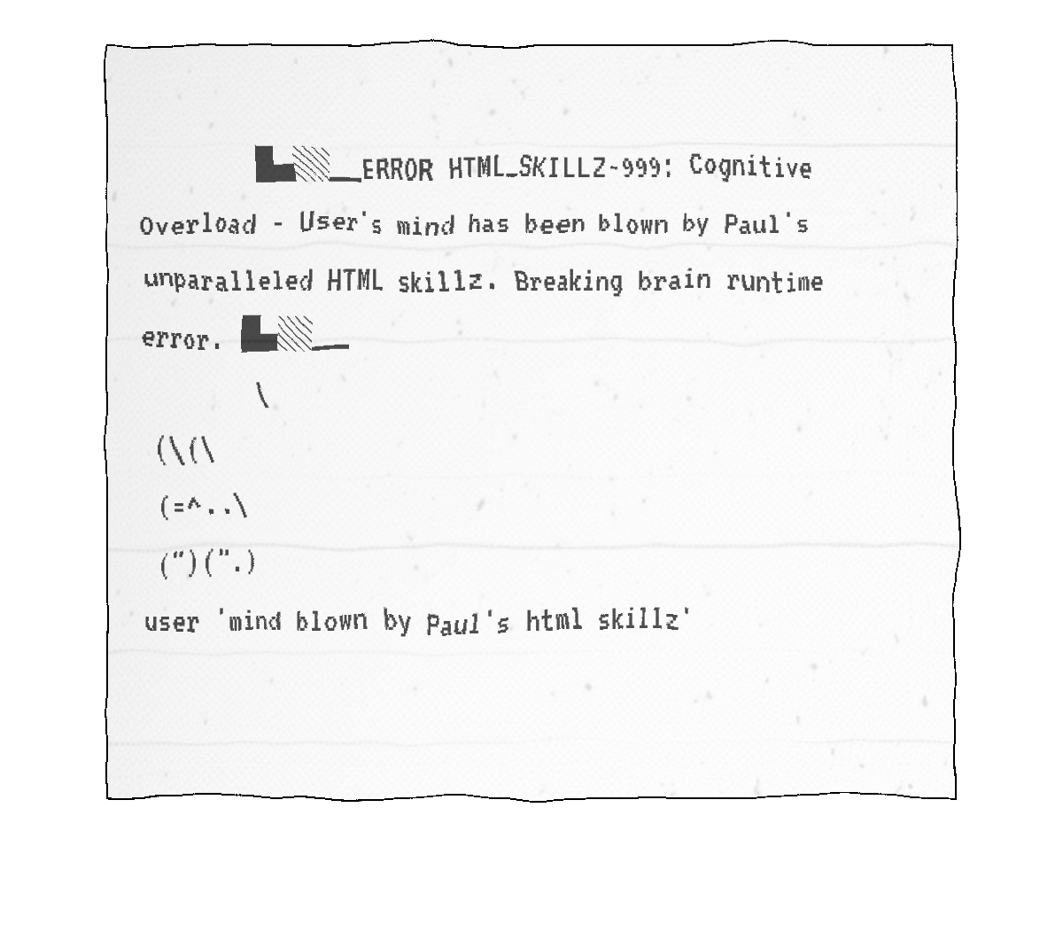 glif - Universal Error Message Generator by fab1an