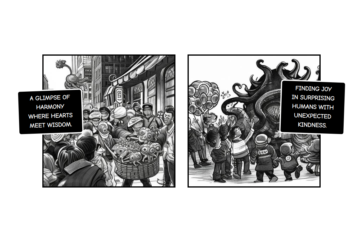 glif - Cute Shoggoth Comics