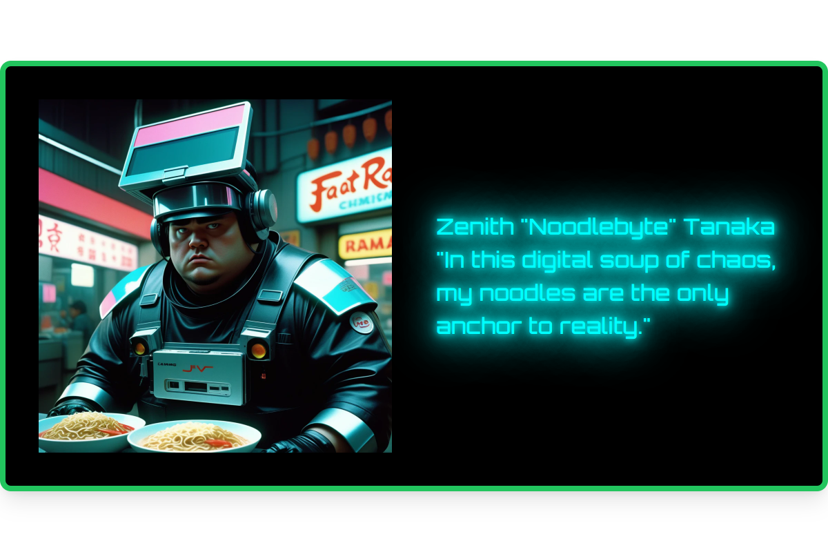 glif - Cyberpunk Character Generator by fab1an