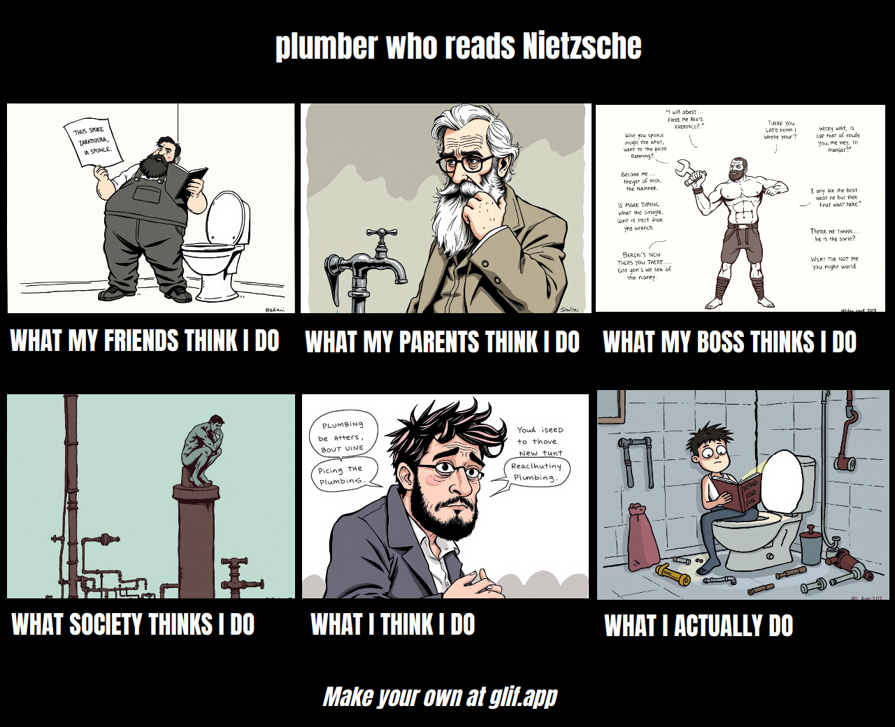 glif - What People Think I Do Meme by fab1an