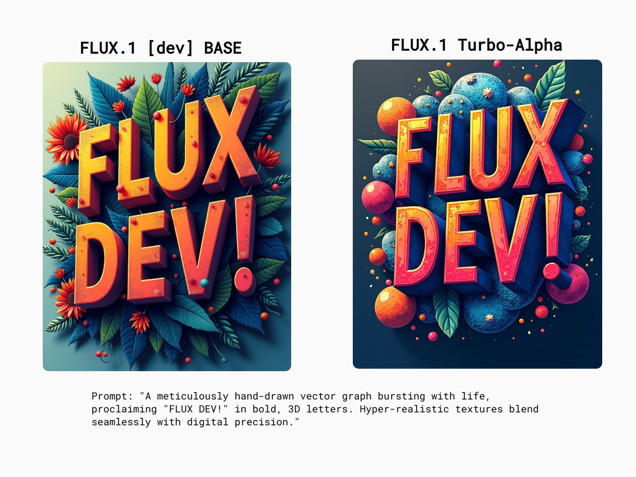 glif - Flux Turbo Alpha vs Dev Comparison (same seed) by AP