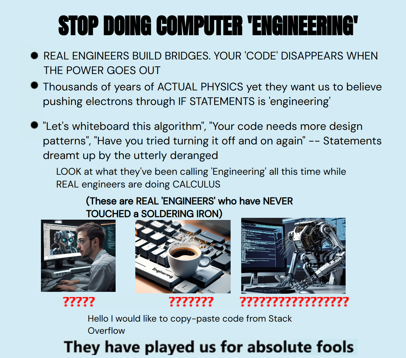 Solder Cpu Memes Glif Vivek's Run Of STOP DOING MATH Meme Generator