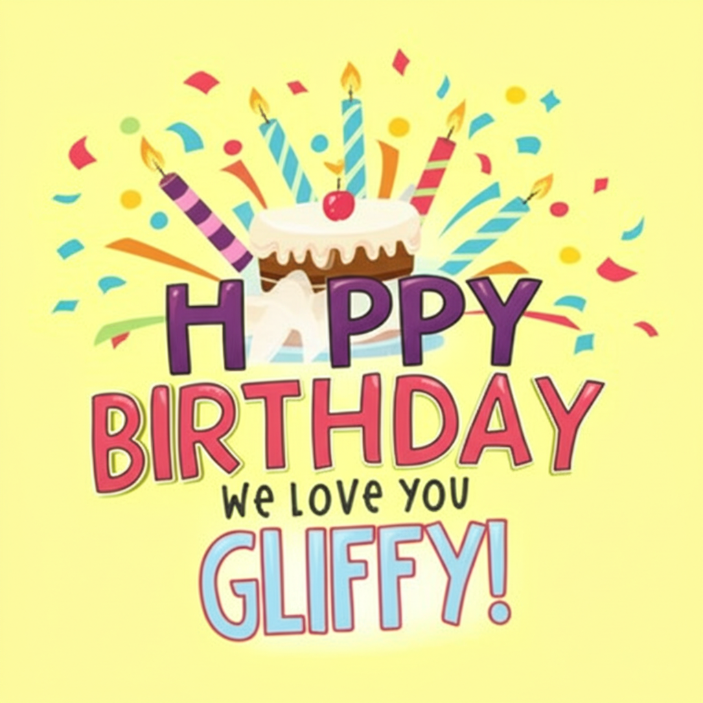 glif - birthday card maker by AP