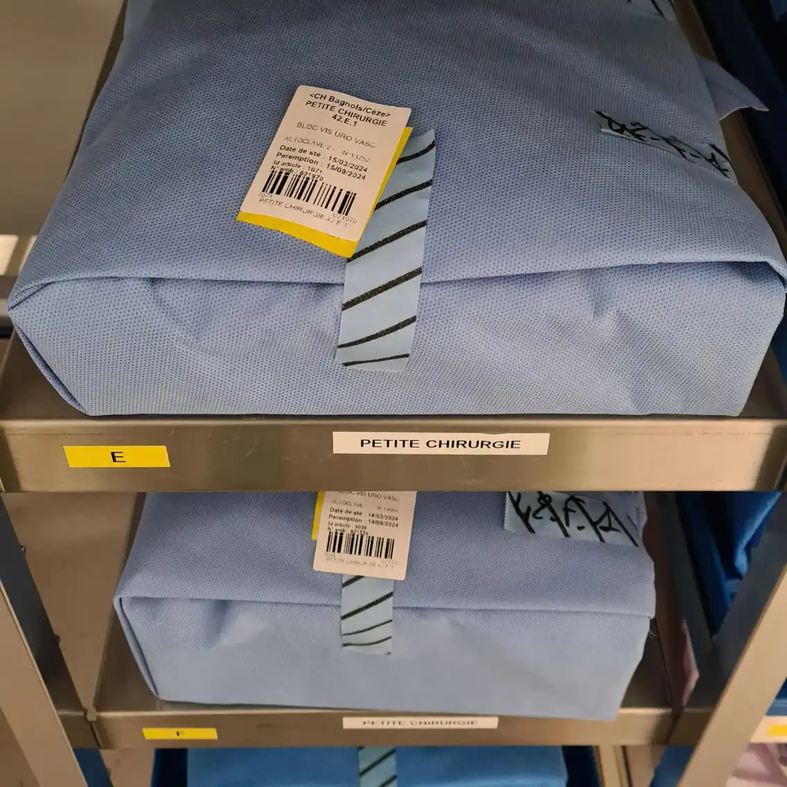 Bonne Pratique : Un rangement optimal du matériel stérile au CH de ...