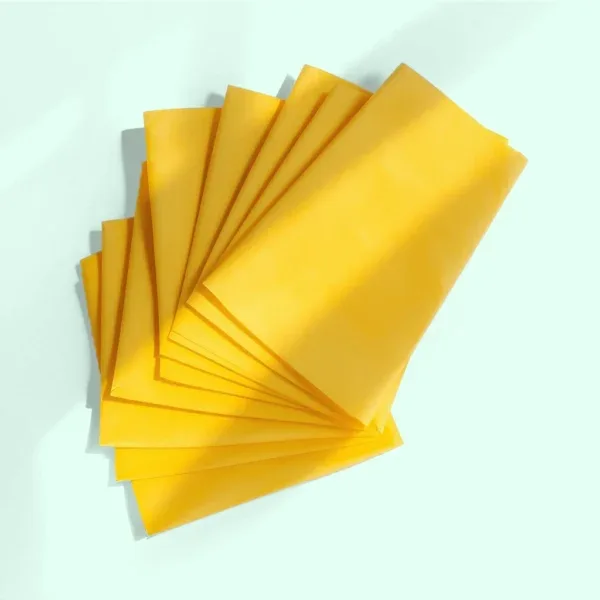 Elegant Custom Yellow Tissue Paper with Logo | BoxLark