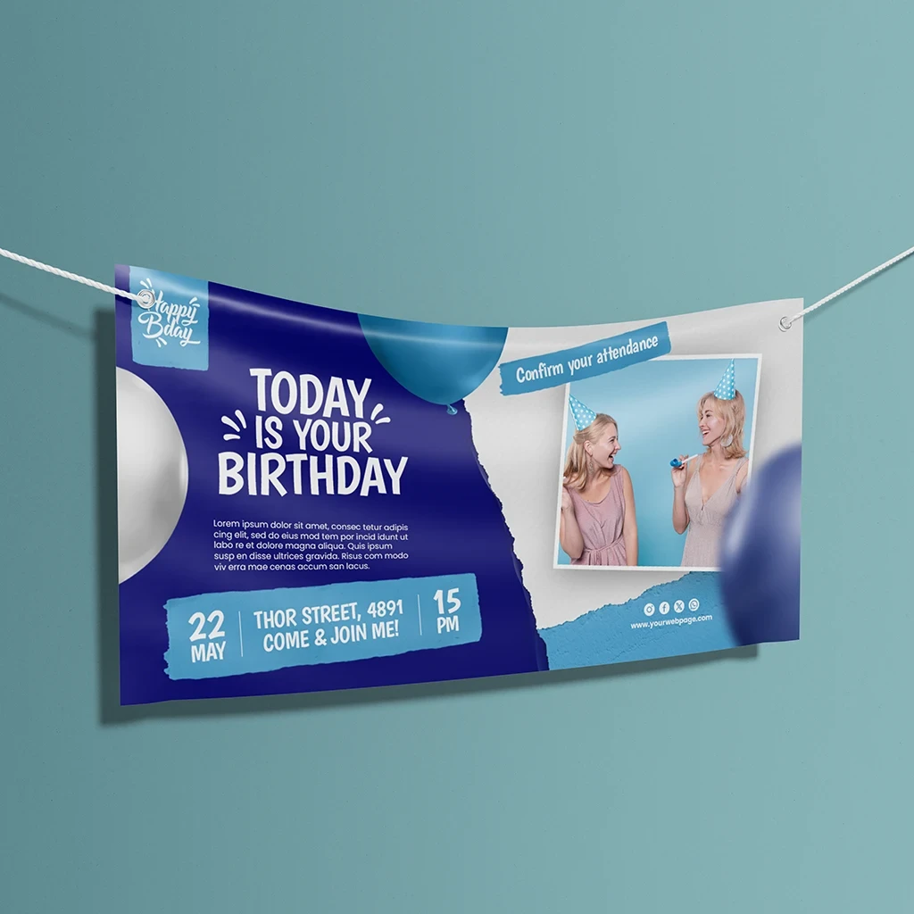Custom Birthday Banners for Business | Bulk Orders & Free Shipping