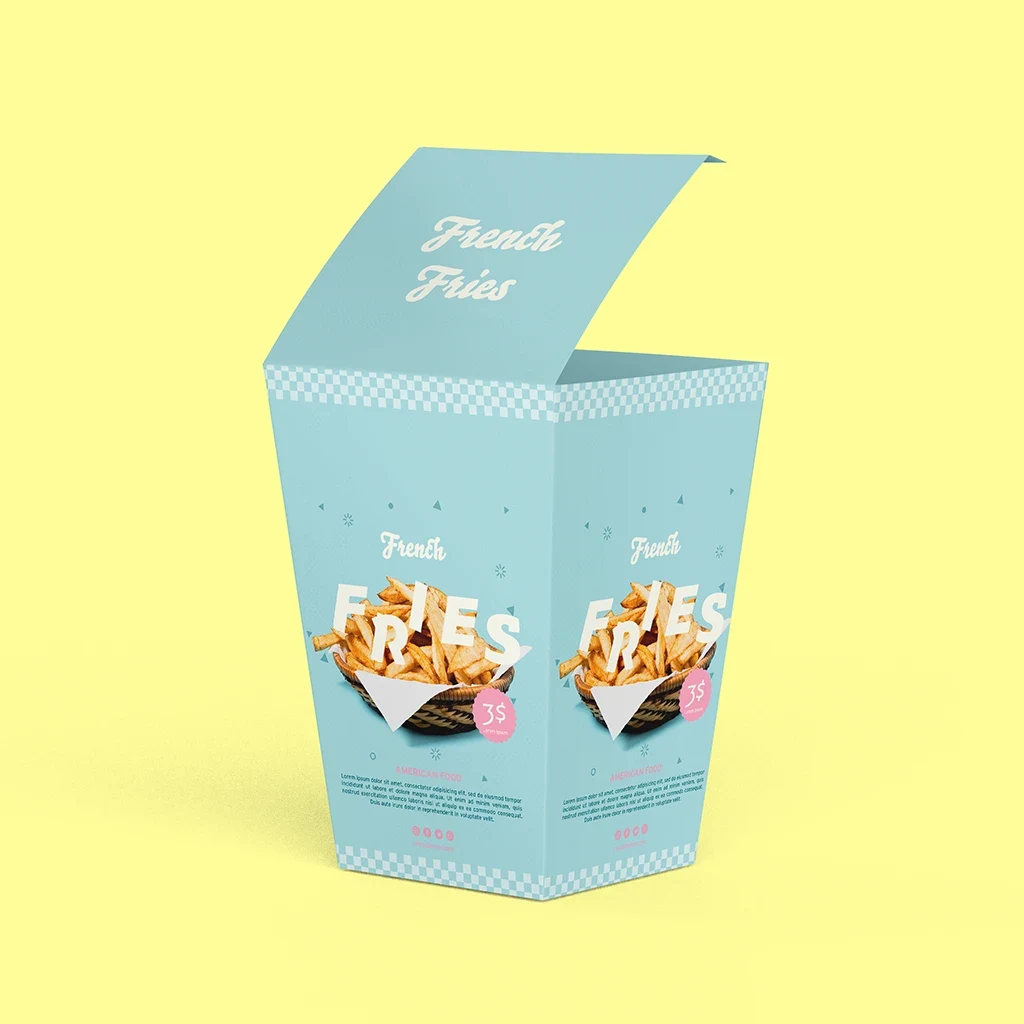 Shop Custom French Fry Boxes - Buy Online at Boxlark | USA