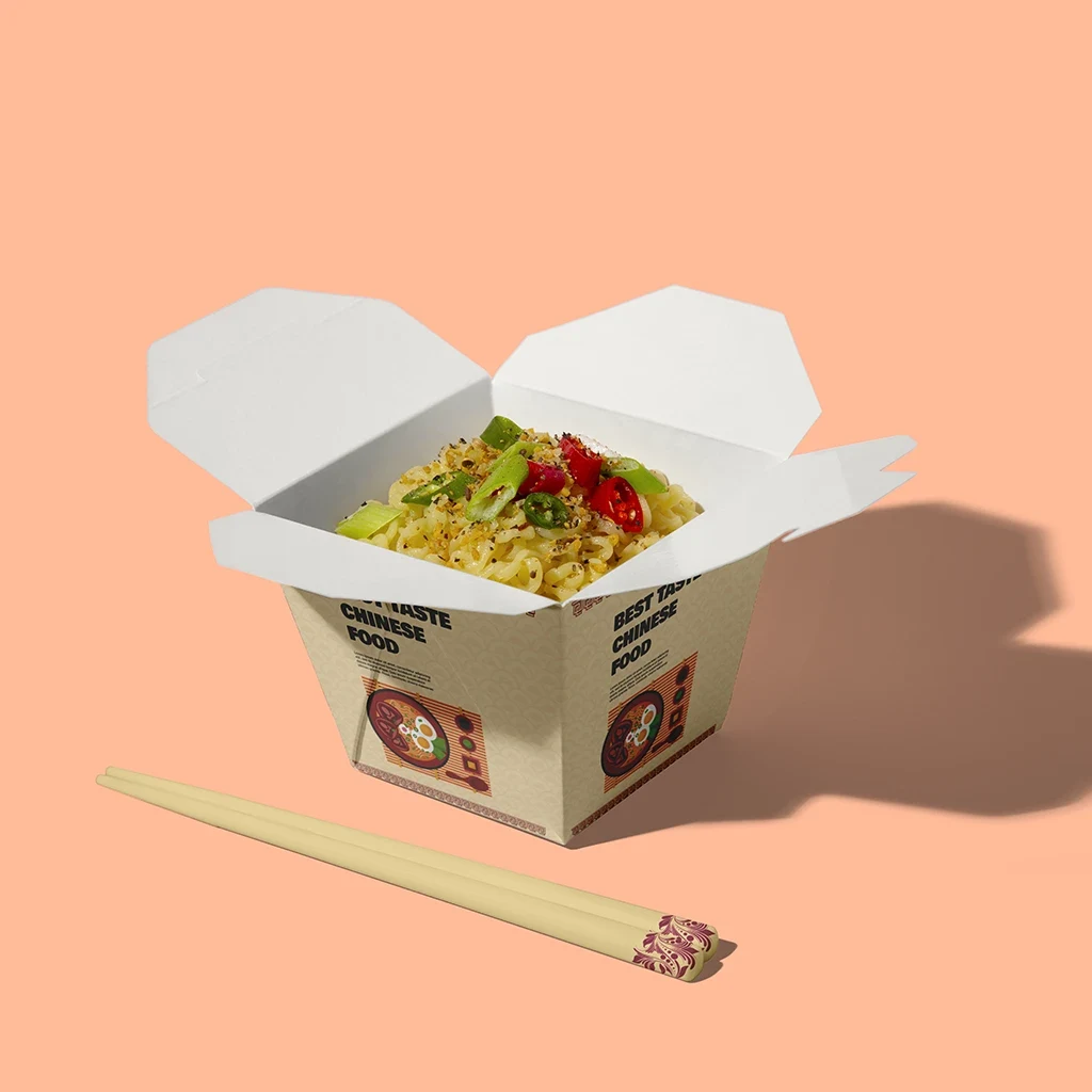 Order Custom Chinese Takeout Boxes | BoxLark's Bulk Food Takeaway Packaging
