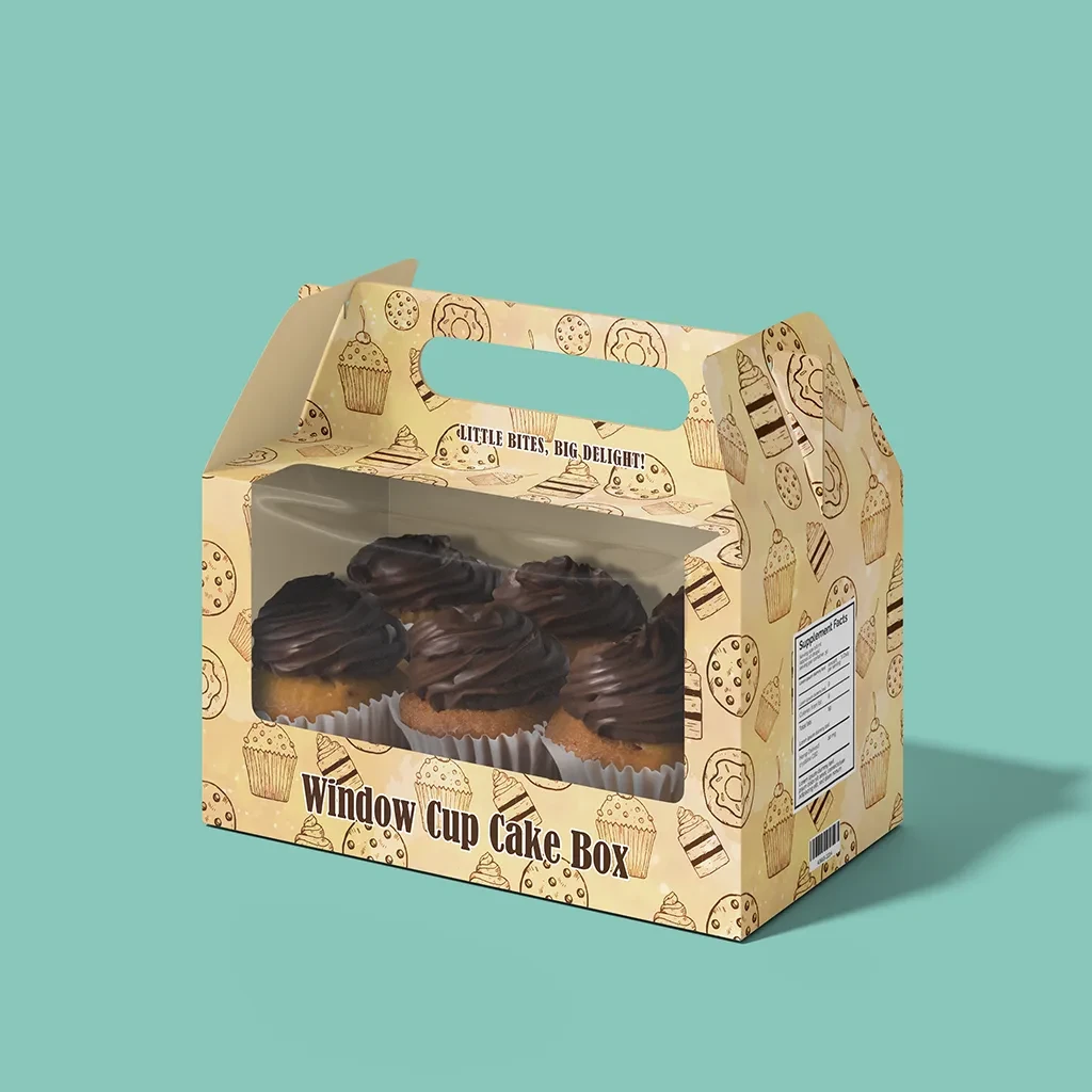 Showcase Your Confectionery Products in BoxLark's Window Cupcake Boxes