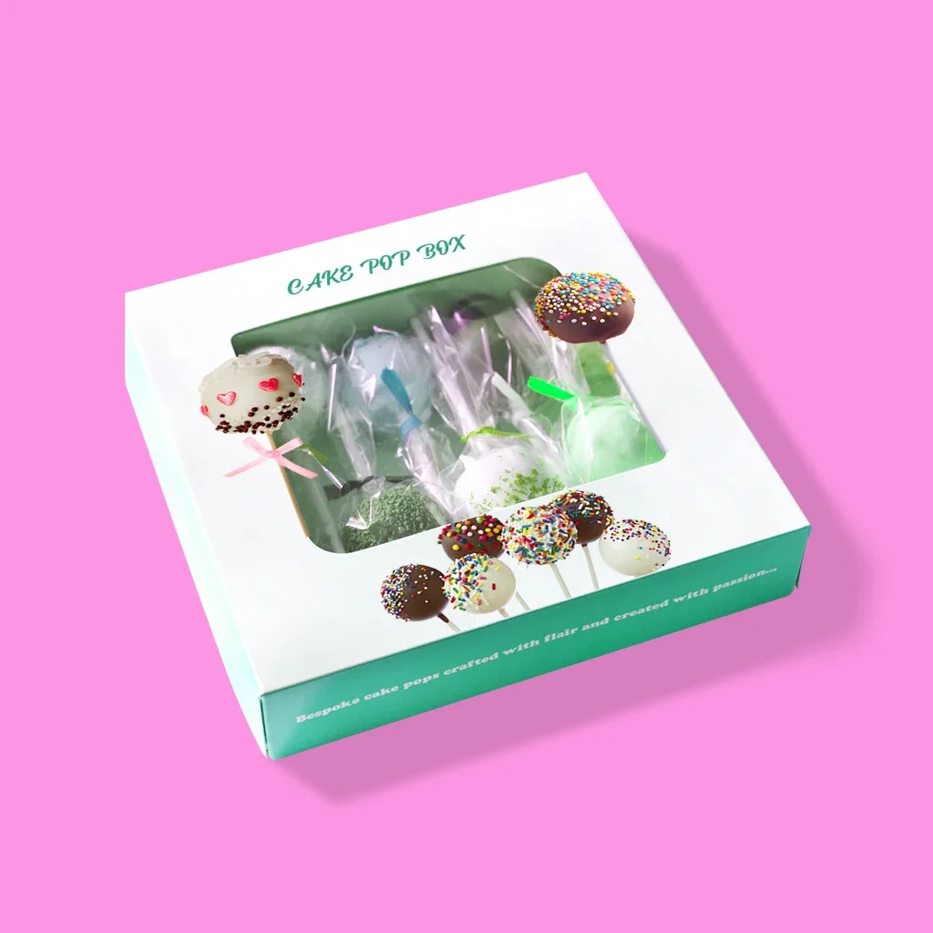Order Unique BoxLark’s Custom Cake Pop Boxes | Durable & Free Shipping
