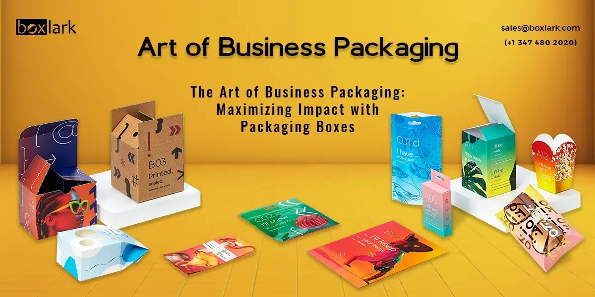 Order Custom Packaging Boxes from Boxlark to Elevate Your Business!