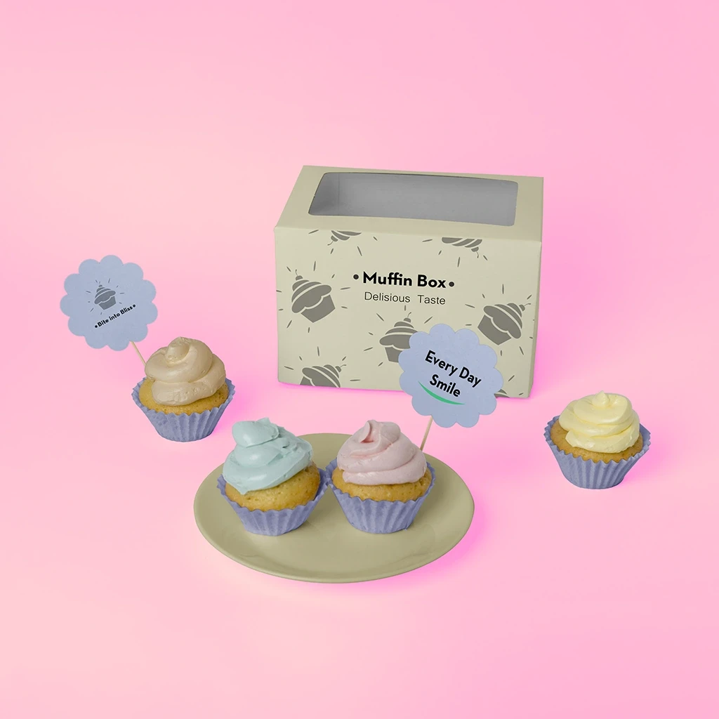 Custom Muffin Boxes for Sale | Bakery Packaging | BoxLark