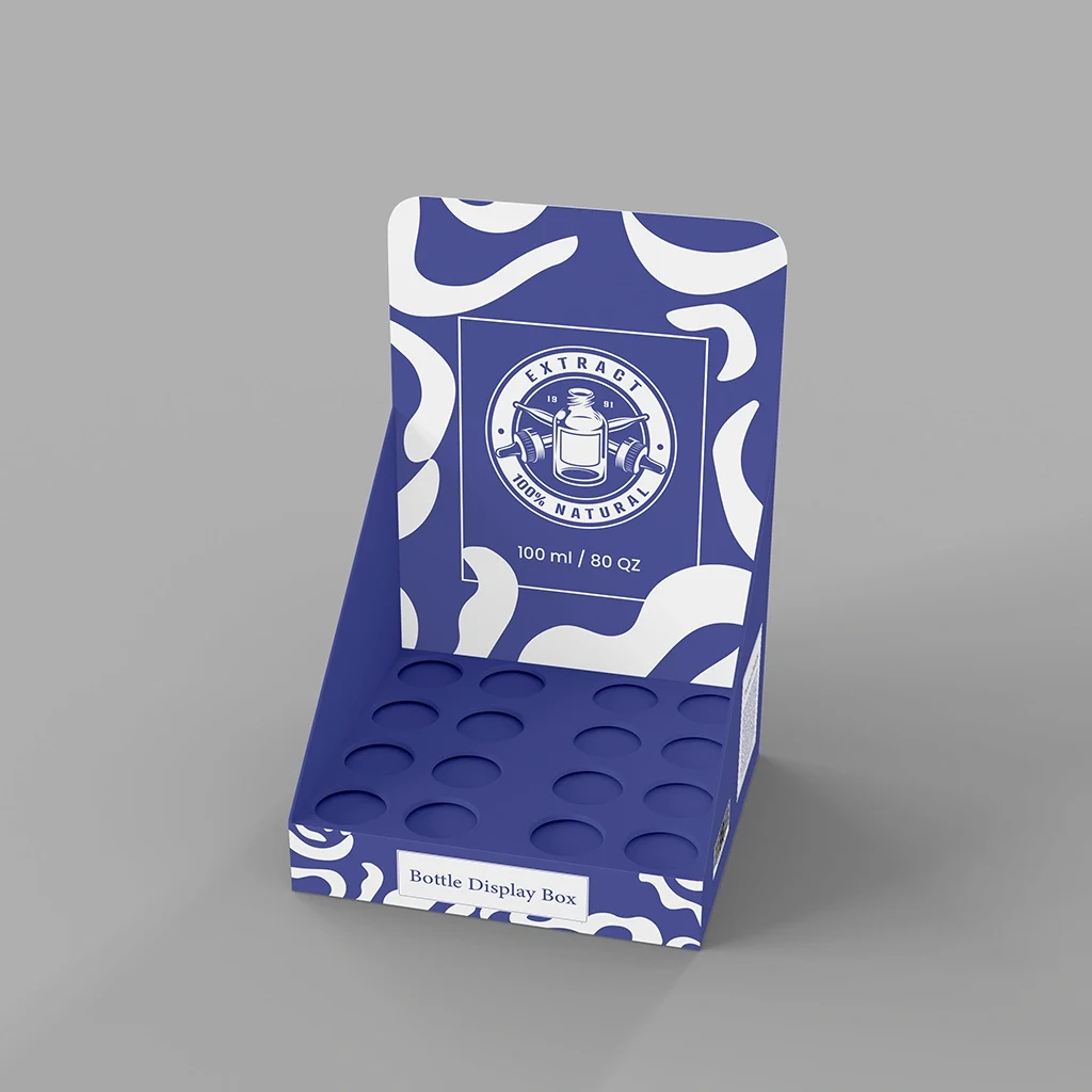 Sleek and Durable Custom Bottle Display Boxes Packaging | BoxLark