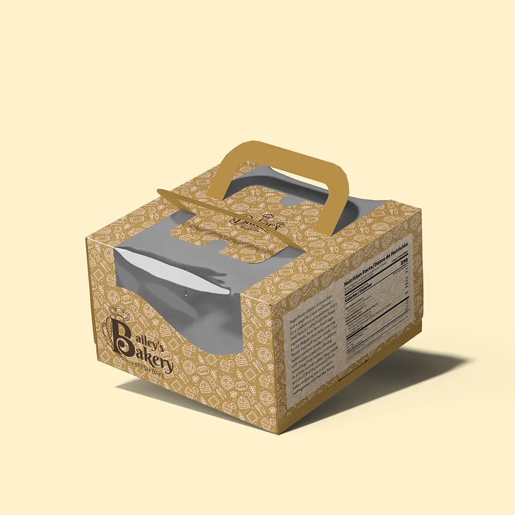 Order Custom Large Bakery Boxes | Wholesale & Eco-Friendly