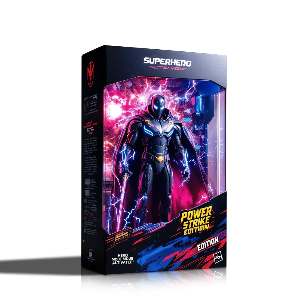 Shop High-Quality Custom Action Figure Boxes at BoxLark | Buy Now
