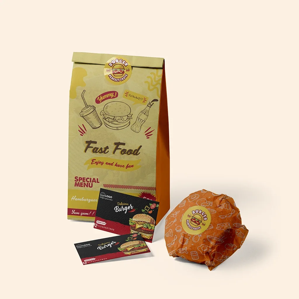 Custom Fast Food Bags by Boxlark| Order Yours Today!