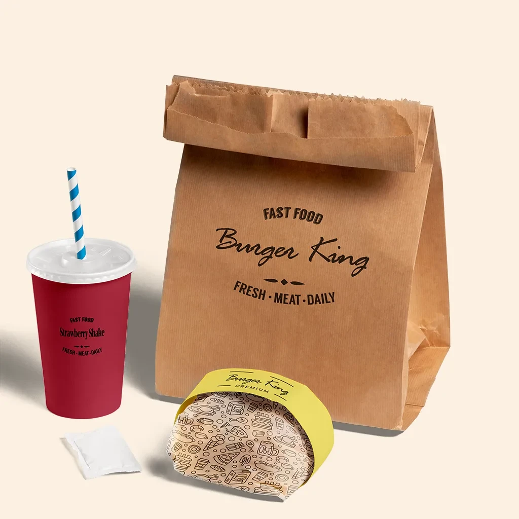 Custom Fast Food Bags by Boxlark| Order Yours Today!