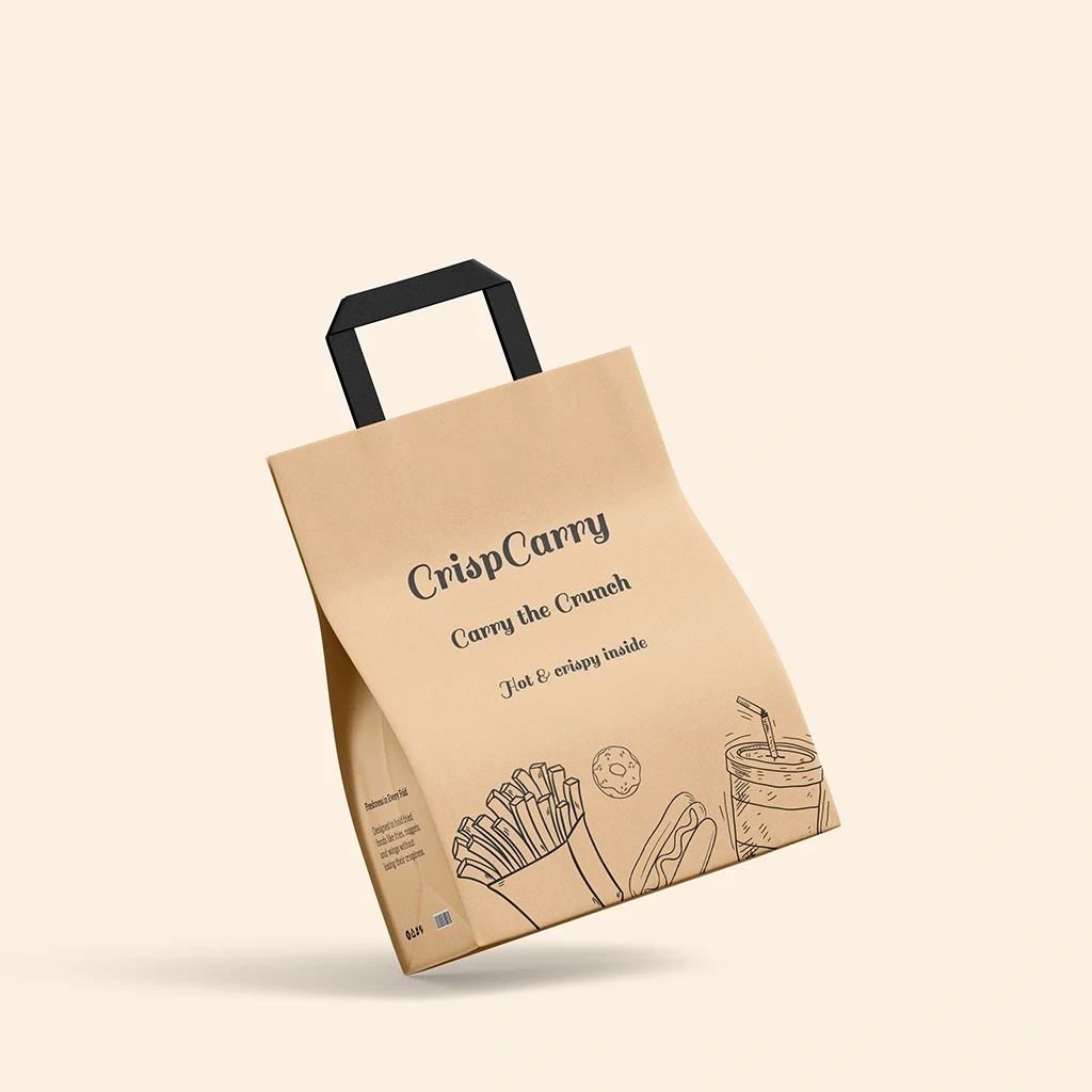 Custom Fast Food Bags by Boxlark| Order Yours Today!