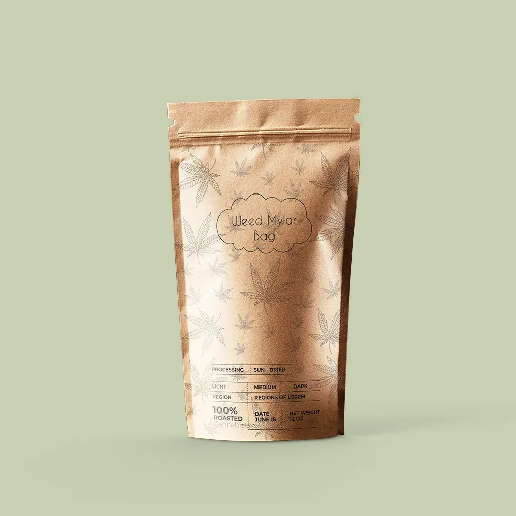 Custom Mylar Weed Bags | Premium Weed Bag | Boxlark