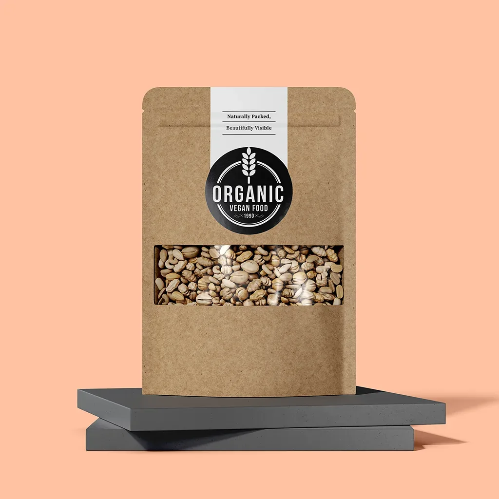 Custom Mylar Bags With Window | Durable & Eye-Catching Bag