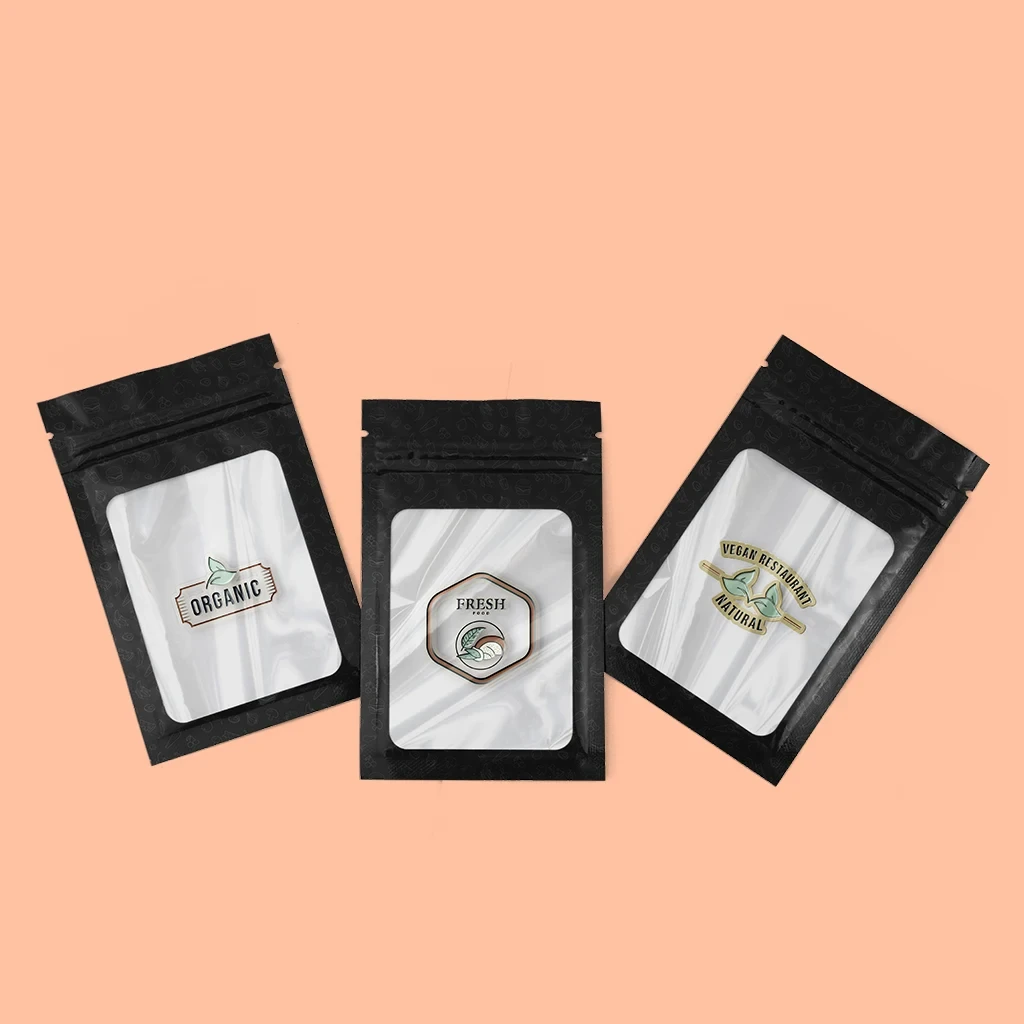 Custom Mylar Bags With Window | Durable & Eye-Catching Bag