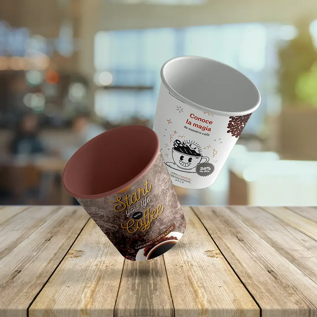 Printed Custom Coffee Paper Cups with Logo| BoxLark | Buy Today