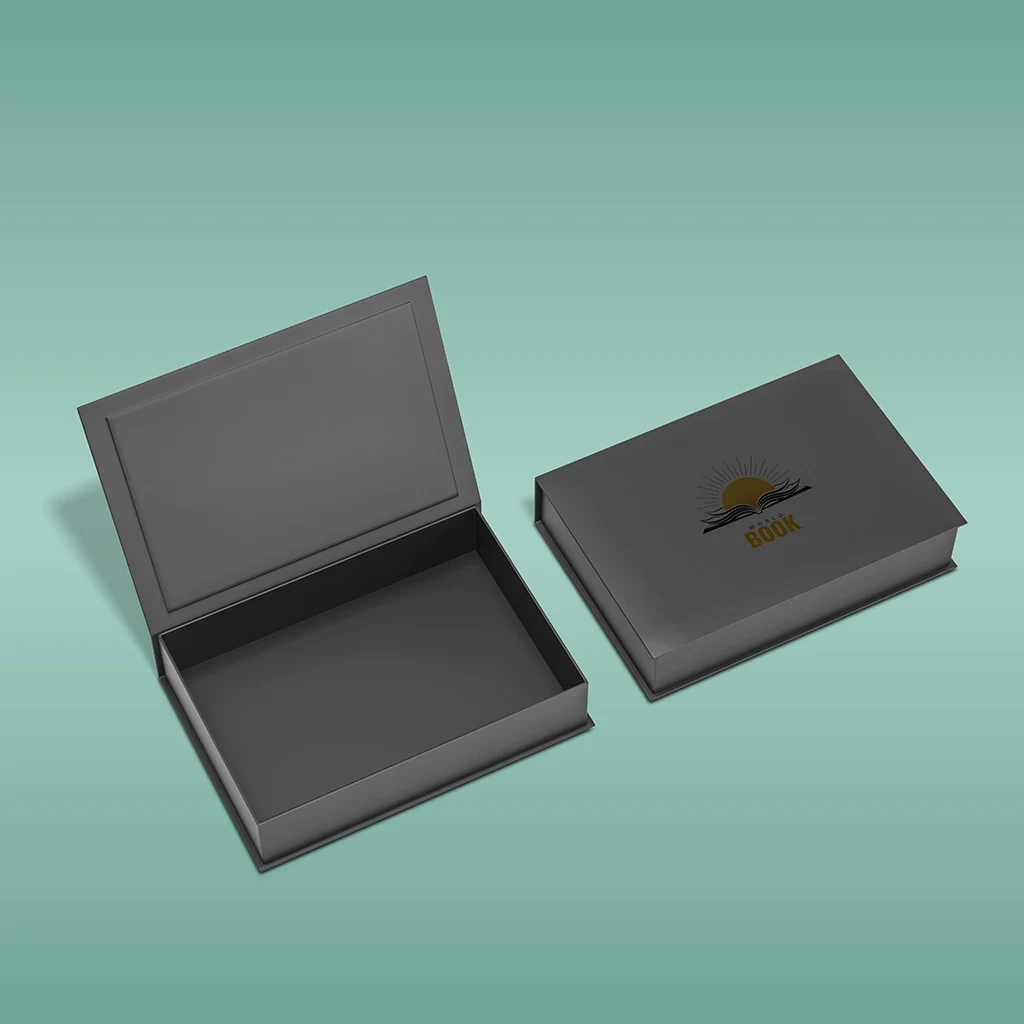 Custom Book Boxes - Book Style Rigid Boxes Wholesale | BoxLark