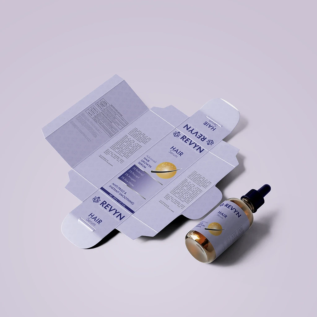 Get Unique Custom Serum Packaging Boxes | Free Shipping