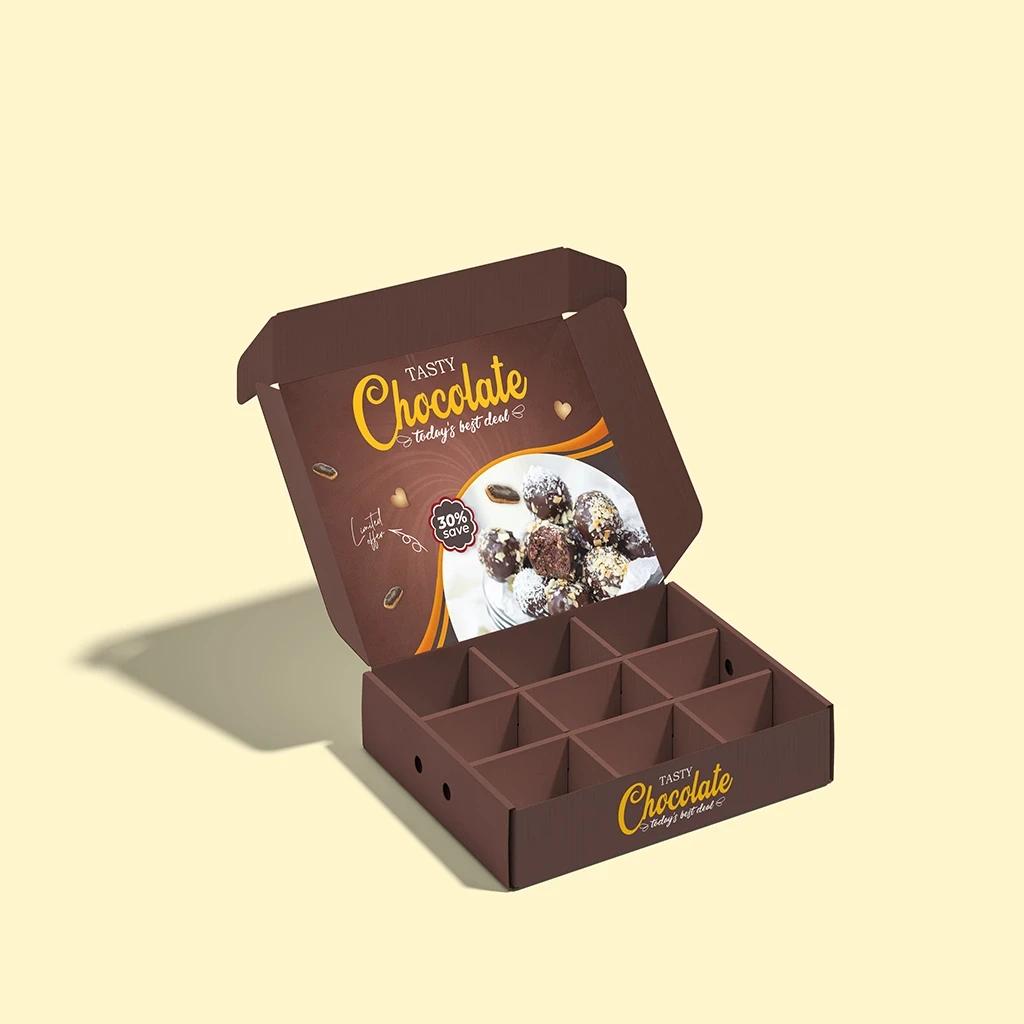 Custom Bakery Boxes with Dividers | Keep Bakery Items Organized