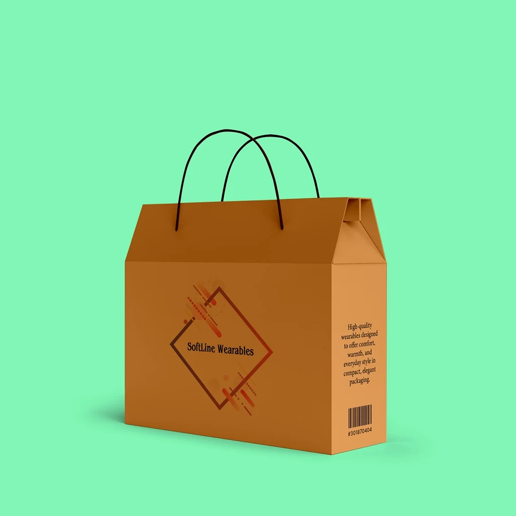 Custom Bag Boxes | Custom Printed Bag Style Boxes Wholesale