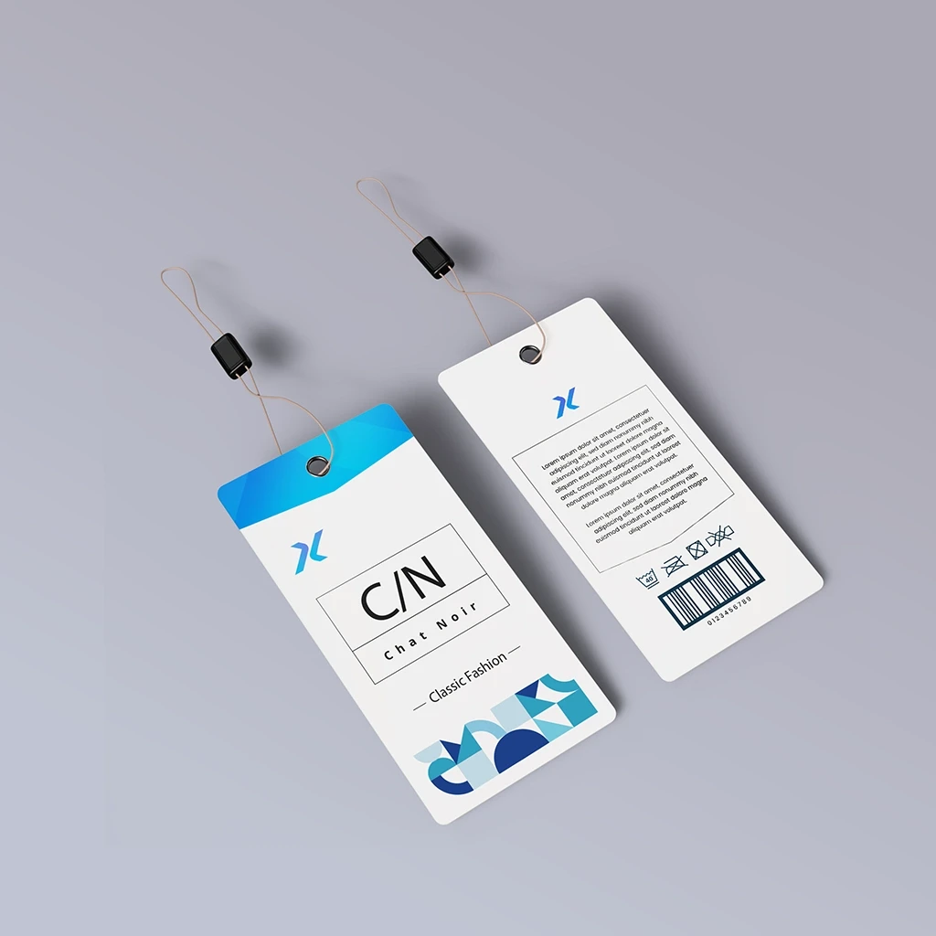 Custom Tags Printing - Hang Tags - Clothing & Product Tags
