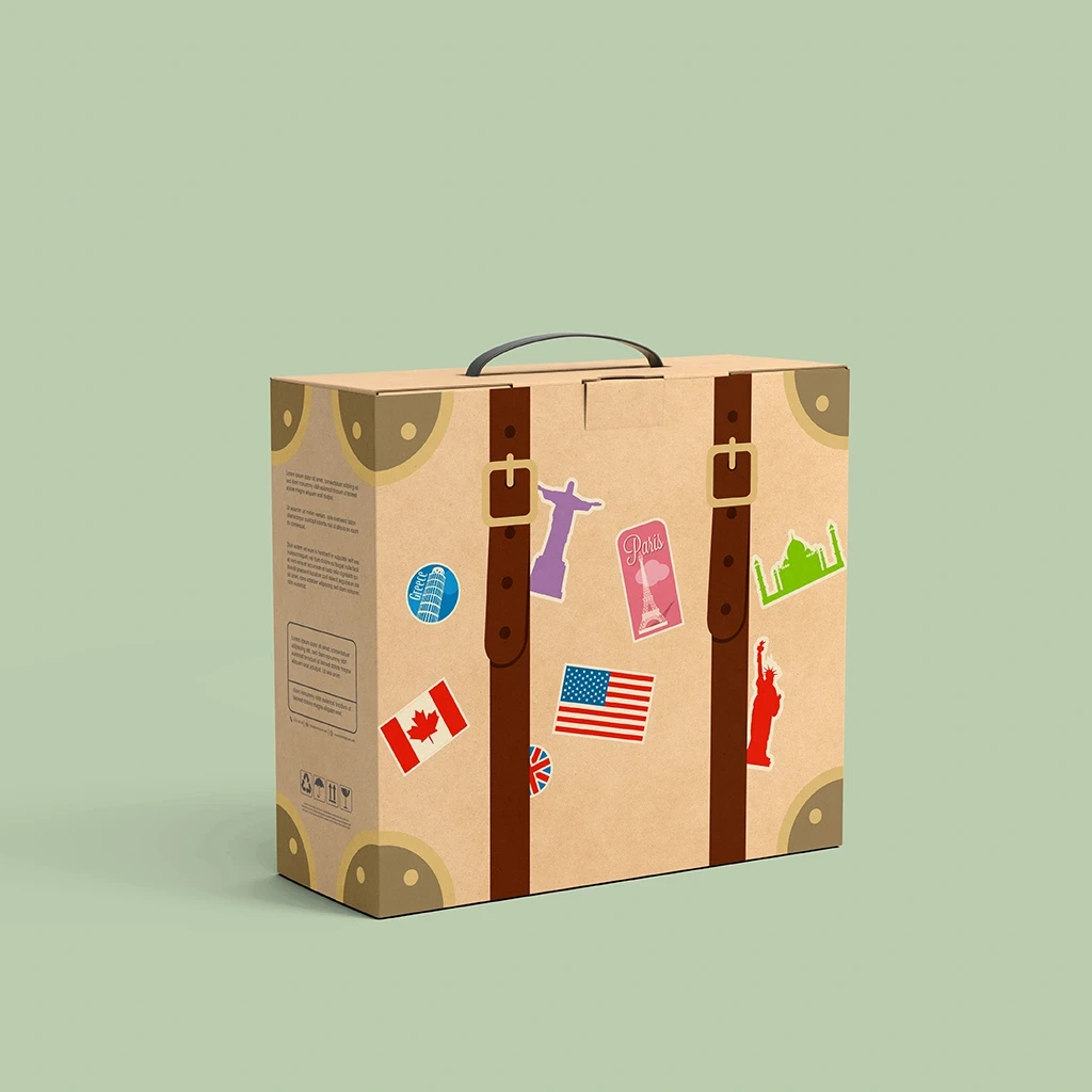 Buy Custom Suitcase Boxes | Order Unique Designs | BoxLark