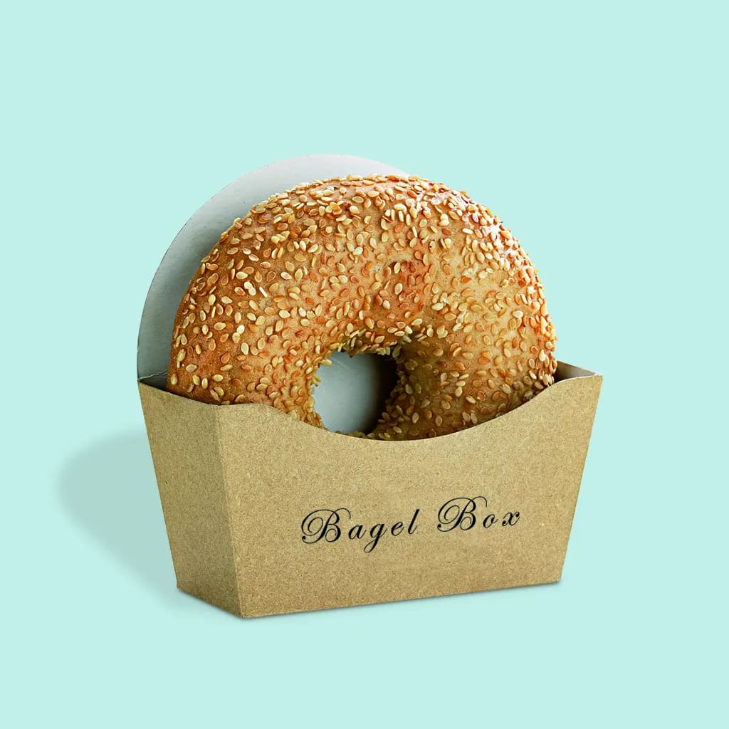 Get Wholesale Custom Bagel Boxes | Printed Bread Packaging