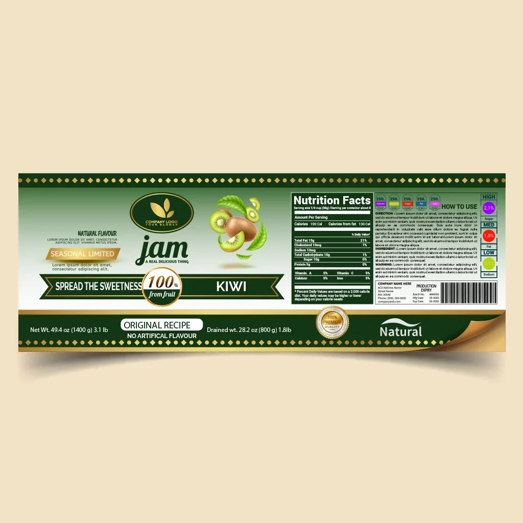 Custom Labels for Food Packaging | Save Up to 30% | BoxLark