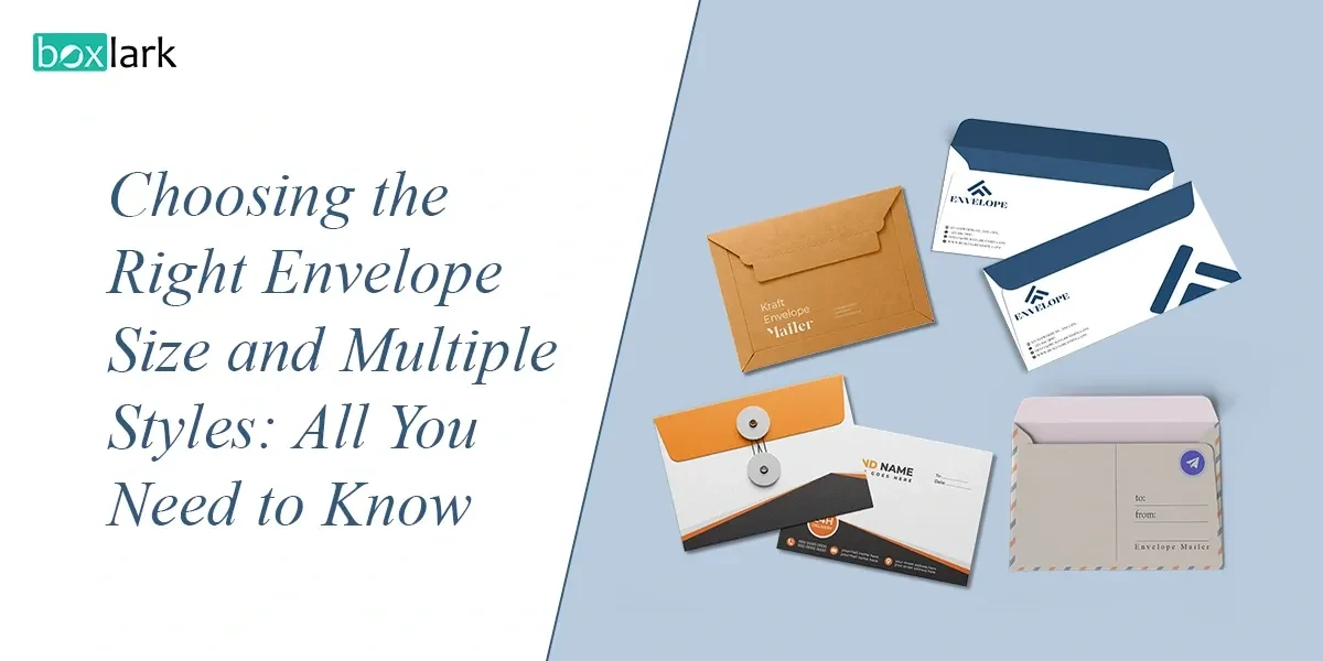 BoxLark's Guide to Choosing Standard Envelope Sizes and Multiple Styles