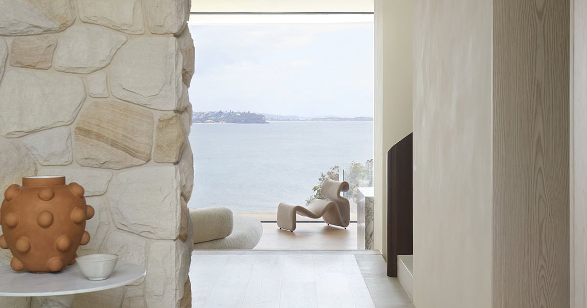 Modern Residential Space: Stone and Wood | Feel Design